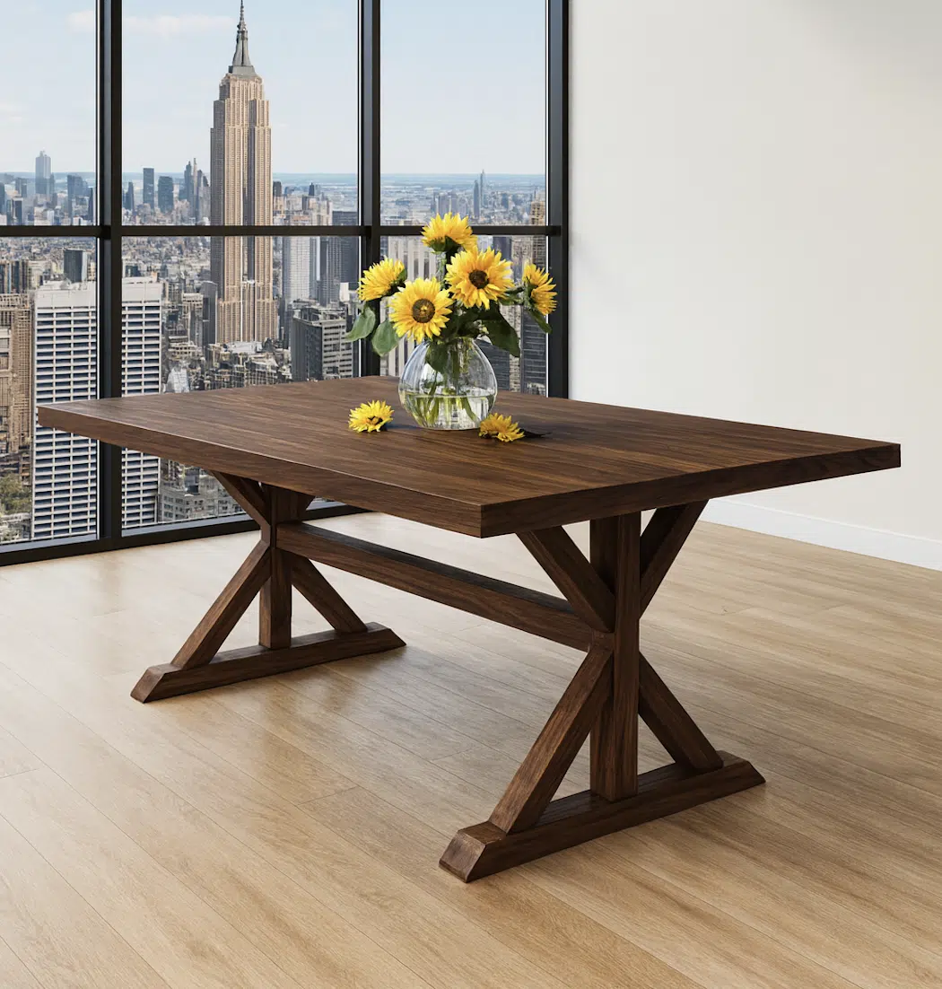 The Harper Dining Table - Lumber2Love Furniture Design