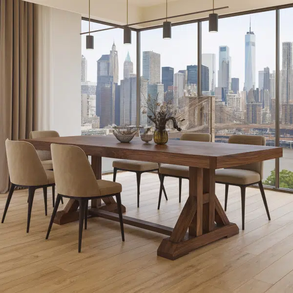 The Rae Dining Table - Lumber2Love Furniture Design