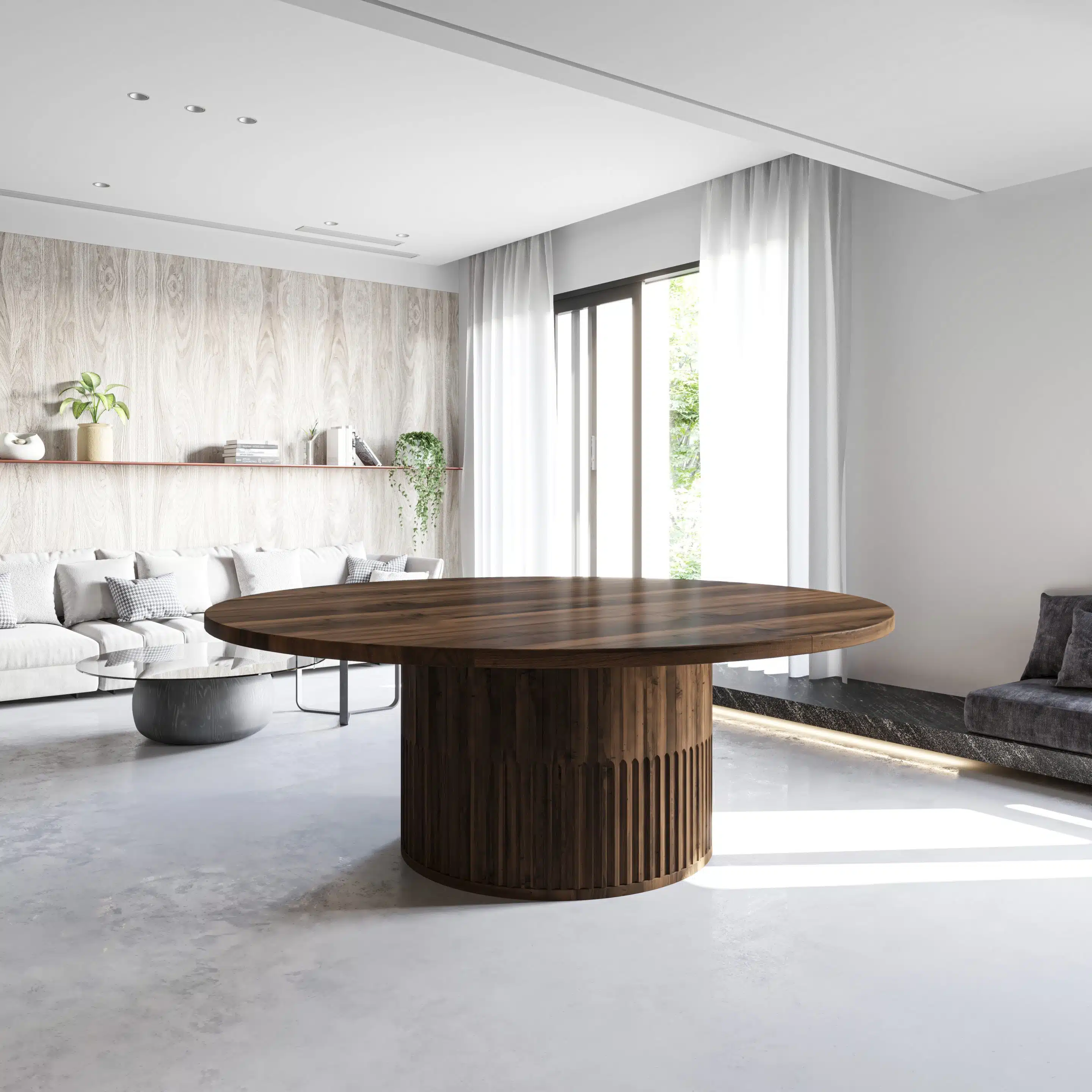 The Magnolia Round Dining Table - Lumber2Love Furniture Design