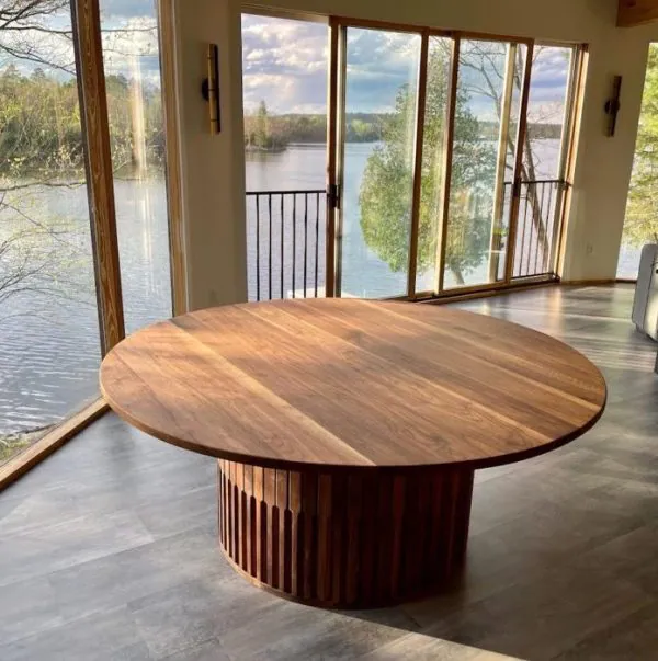 The Magnolia Round Dining Table - Lumber2Love