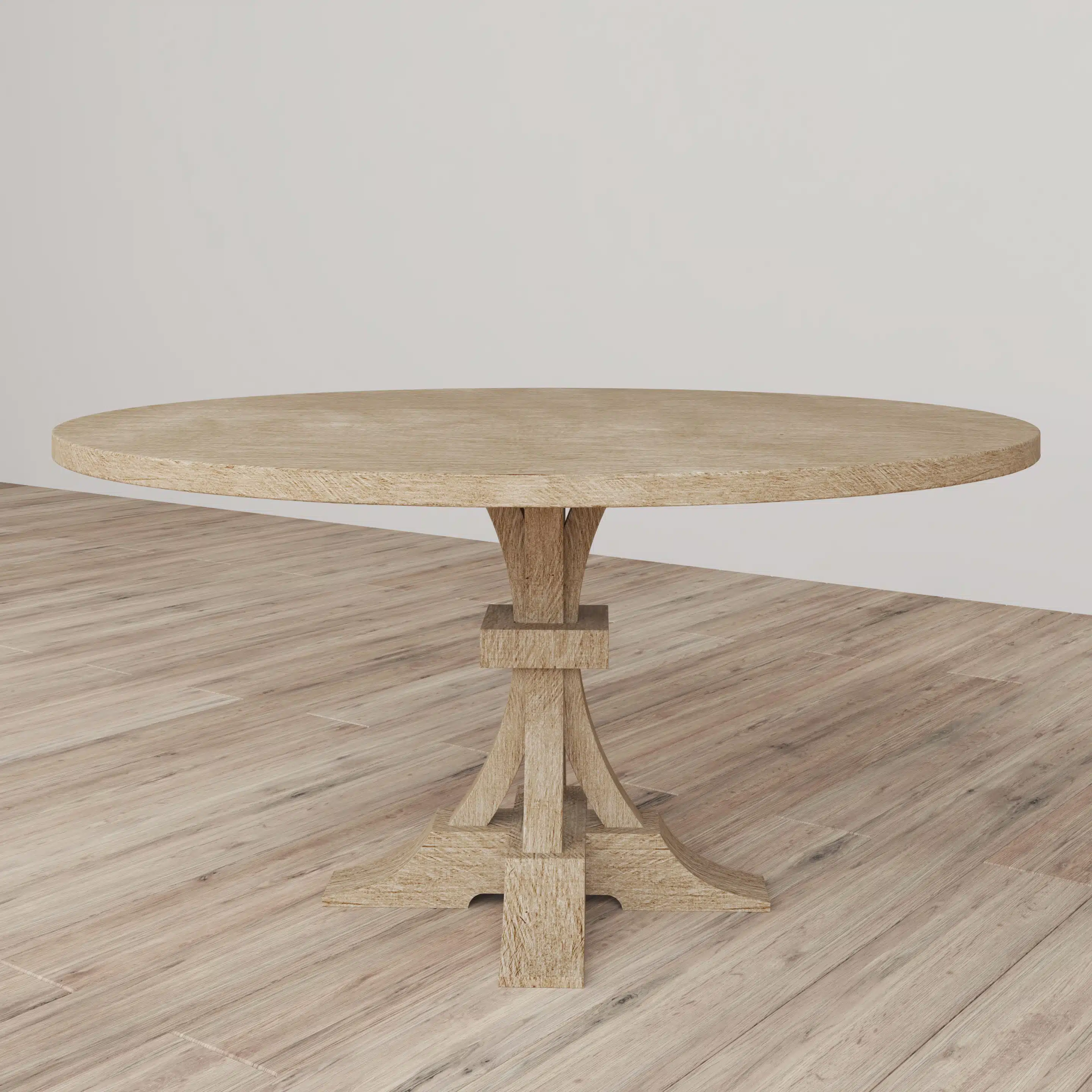 Round Heirloom Pedestal Table - Lumber2Love Furniture Design