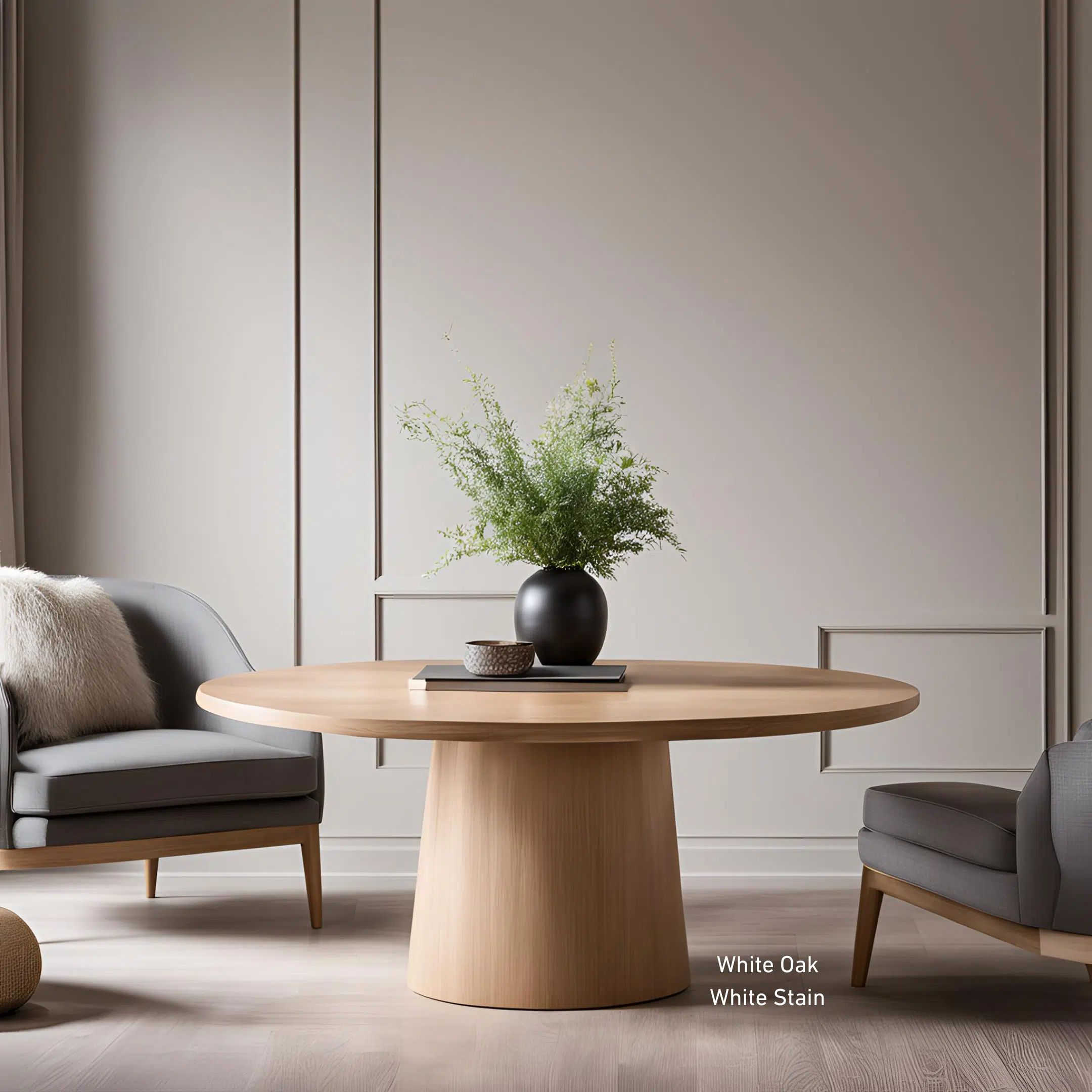 The Morgan Round Dining Table - Lumber2love