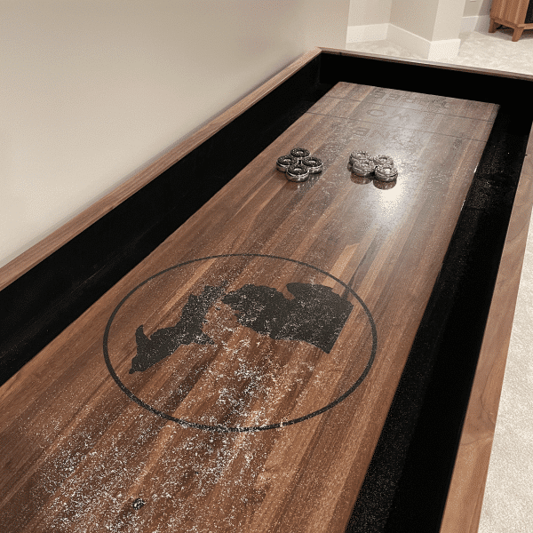 Slice Custom Shuffleboard Table | Handcrafted in Grand Rapids | Lumber2Love