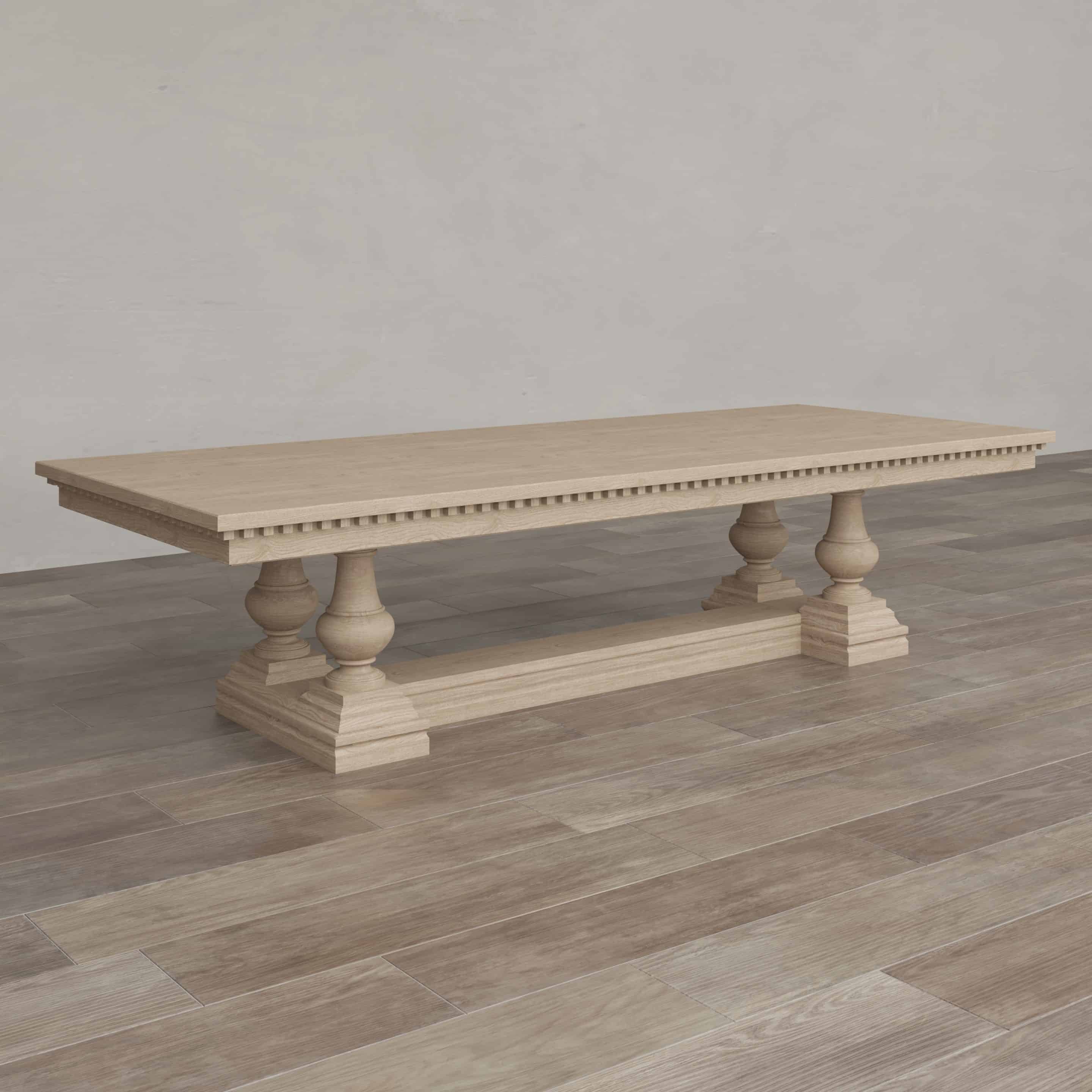 The ZW Dining Table - Lumber2Love Furniture Design