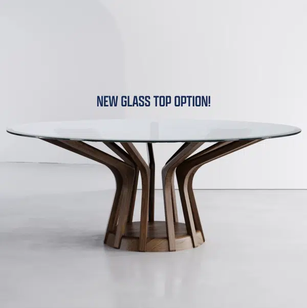 Marzolf Luxury Round Pedestal Dining Table | Handcrafted - Lumber2Love ...