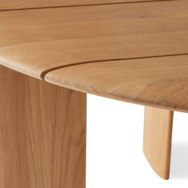 Jay Round Outdoor Cedar Dining Table - Lumber2Love Furniture Design