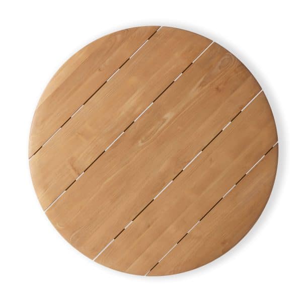 Jay Round Outdoor Cedar Dining Table - Lumber2Love Furniture Design